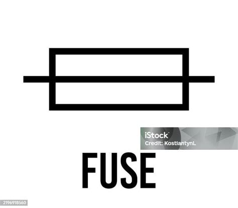 퓨즈 전자 부품 벡터 아이콘 평면 디자인 컨셉 교육을 위한 전기 물리학 체계 개념에 대한 스톡 벡터 아트 및 기타 이미지 개념 교육 그래픽 사용자 인터페이스 Istock