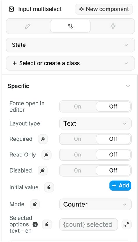 💬 Weweb Team Needs Your Feedback Selectmultiselect Element Product