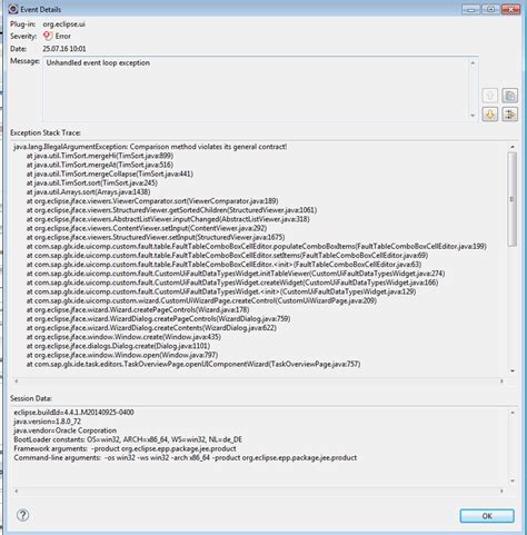 Nwds 75 Error Comparison Method Violates Its Gen Sap Community