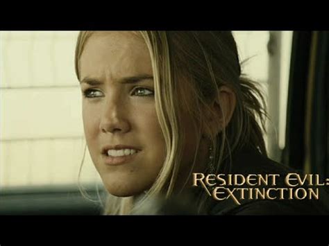 Spencer Locke Scenes As K Mart From Resident Evil Extinction 2007