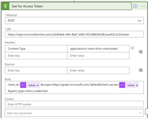 azure logicapps using microsoft graph good workaround