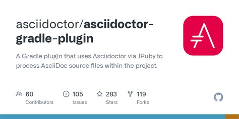 GitHub Asciidoctor Asciidoctor Gradle Plugin A Gradle Plugin That Uses Asciidoctor Via JRuby