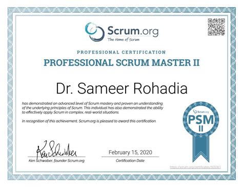 Dr Sameer Rohadia On Linkedin Going 2 More Steps In The Project Management Area Two New