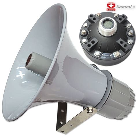 Sh 420n 100w 삼미스피커 100w 대형 혼스피커 삼미 정품 스피커 조립 출고