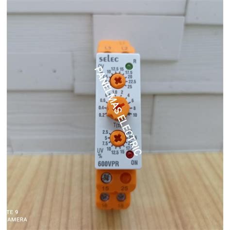 Jual SELEC VOLTAGE PROTECTION RELAY 600VPR VPR PROTEKSI TEGANGAN PFR ...