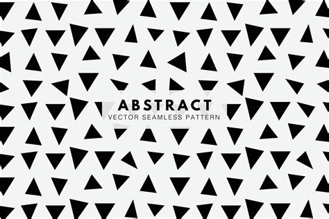 Black Triangle Geometric Shapes Abstract Seamless Repeating Pattern 23006764 Vector Art At Vecteezy
