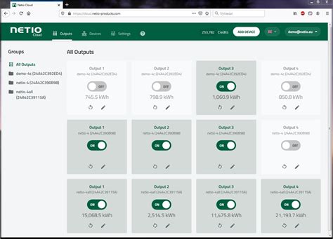 Netio Cloud Netio Products Smart Power Sockets Controlled Over Lan And Wifi