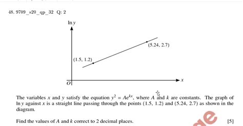 The Variables X And Y Satisfy The Studyx