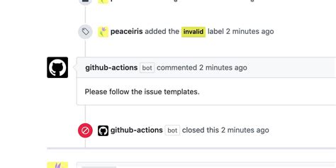 Label Commenter · Actions · Github Marketplace · Github