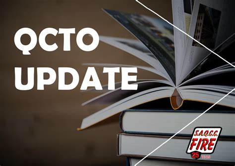 Saqcc Fire On Linkedin Qcto Update