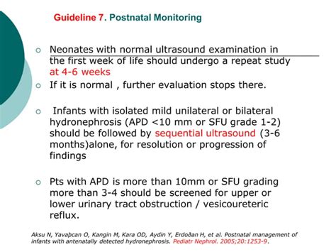 Hydronephrosis Pdf Antenatal Paediatric Ppt