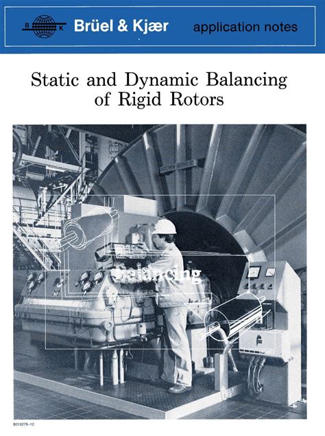static and dynamic balancing of rigid rotors