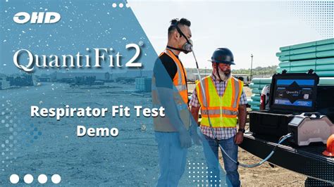 Quantifit2 Respirator Fit Test Demo Quantitative Respirator Fit