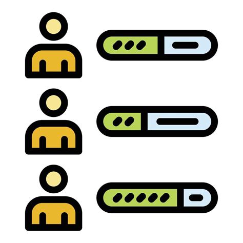 Building Work Team Icon Color Outline Vector 19192833 Vector Art At