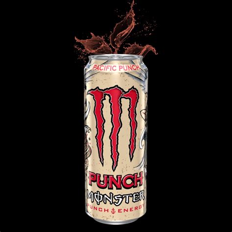 Monster Energy Pacific Punch 500ml Full Sized Can From Europe