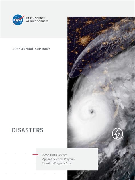 Nasa Disasters Program 2022 Summary Pdf Flood Natural Disasters
