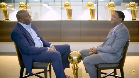 Magic Johnson And Isiah Thomas 1 On 1 Interview Players Only Full