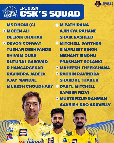 Chennai Super Kings Team Photo