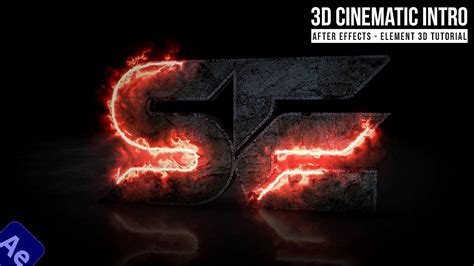 3d Cinematic Intro Animation In After Affects Element 3d Tutorial And Template 3d Logo 3d Cinematic Intro Animation In After Affects Element 3d Tutorial And Template 3d Logo
