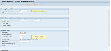MRNB SAP Tcode Revaluation