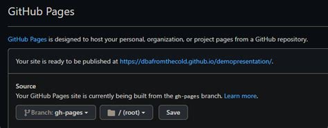 Creating Presentations With Reveal And Github Pages DBA From The Cold
