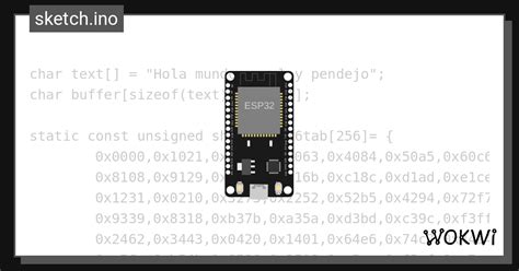 Wokwi Online Esp32 Stm32 Arduino Simulator