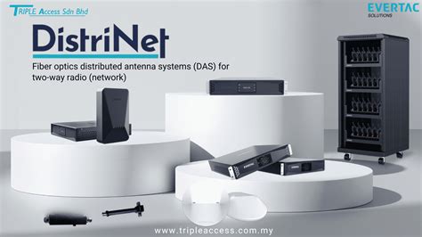 Distrinet Next Generation Two Way Radio Fiber Optical Distributed Antenna System Das Triple