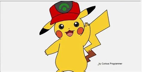 Drawing Pikachu Using Python With Source Code Codewithcurious