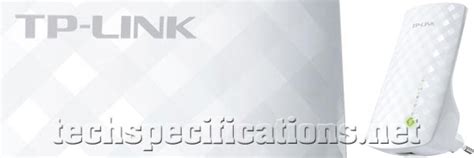 Tp Link Ac Wireless Range Extender Tech Specs