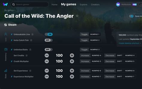 Call Of The Wild The Angler Trainer Latest Version