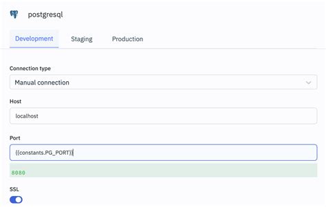 Workspace Constants Tooljet