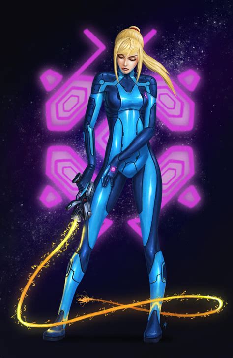 Samus Aran Zero Suit By Rob Powell On Deviantart