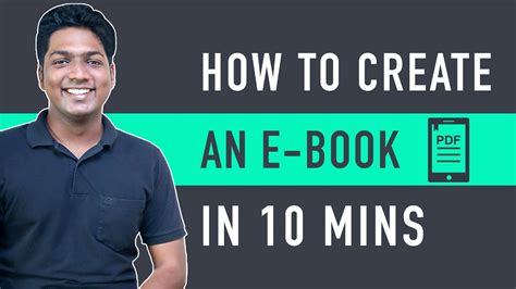 How To Create An Ebook For Free YouTube