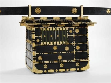 Late 1700s 1850s Palanquin Norimono With Tokugawa And Ichijo Crests