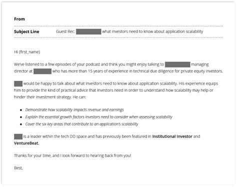 Writing The Perfect PR Pitch Templates Examples