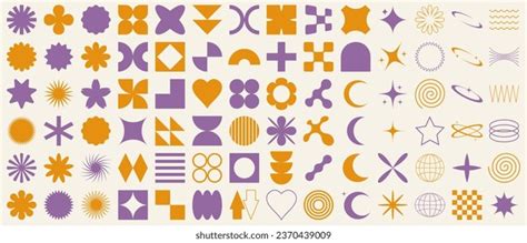 Big Vector Set Y K Design Elements Stock Vector Royalty Free Shutterstock