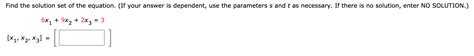 solved find the solution set of the equation if your