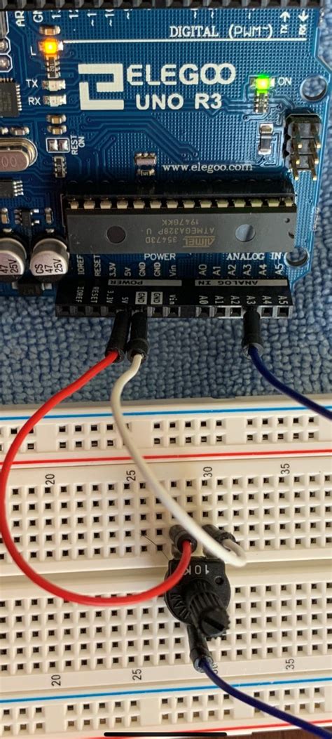 Analogreada3 Of Circuit With Potentiometer Values Unstable Ide