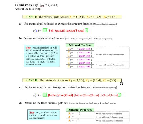 Just B And D I Have Answered A And C Find Minimal