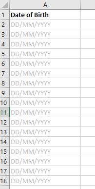 Excel Cell With Background Text That Disappears When Clicked Stack Overflow
