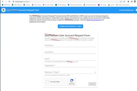Remove Update GeoPlatform Language On Landing Page Issue USEPA GeoPlatform Request Tool