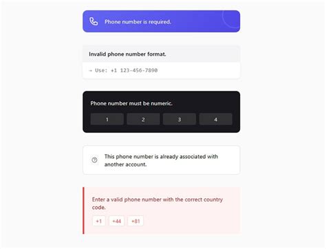Form Error Message Examples And Best Practices