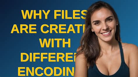 Unix Why Files Are Created With Different Encodings Using Vi Youtube