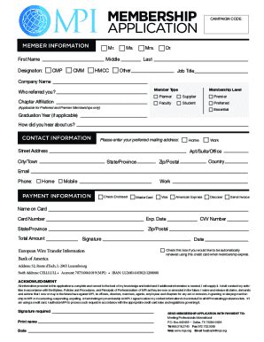 Fillable Online MPI Documents Fax Email Print PdfFiller