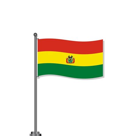 Illustration Of Bolivia Flag Template 13120188 Vector Art At Vecteezy