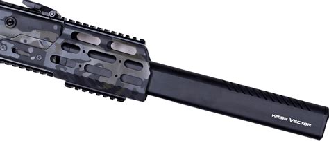 Kriss Vector Gen Ii Crb Enhanced Semi Auto Carbine 9mm 18 6 W Square Enhanced Black Shroud