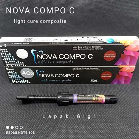 Promo Composite Nano Hybride Anterior Posterior Nova Compo C Diskon