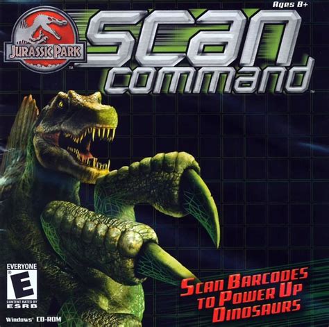 Scan Command Jurassic Park 2001 Windows Box Cover Art Mobygames
