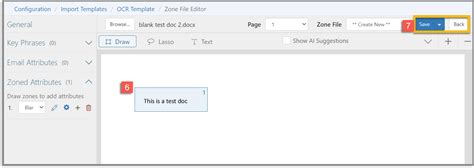 Create A Blank Zone OCR Template Enterprise Help Center