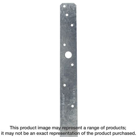 Simpson Strong Tie Lsta18 Lsta 1 14 In X 18 In 20 Gauge Galvanized